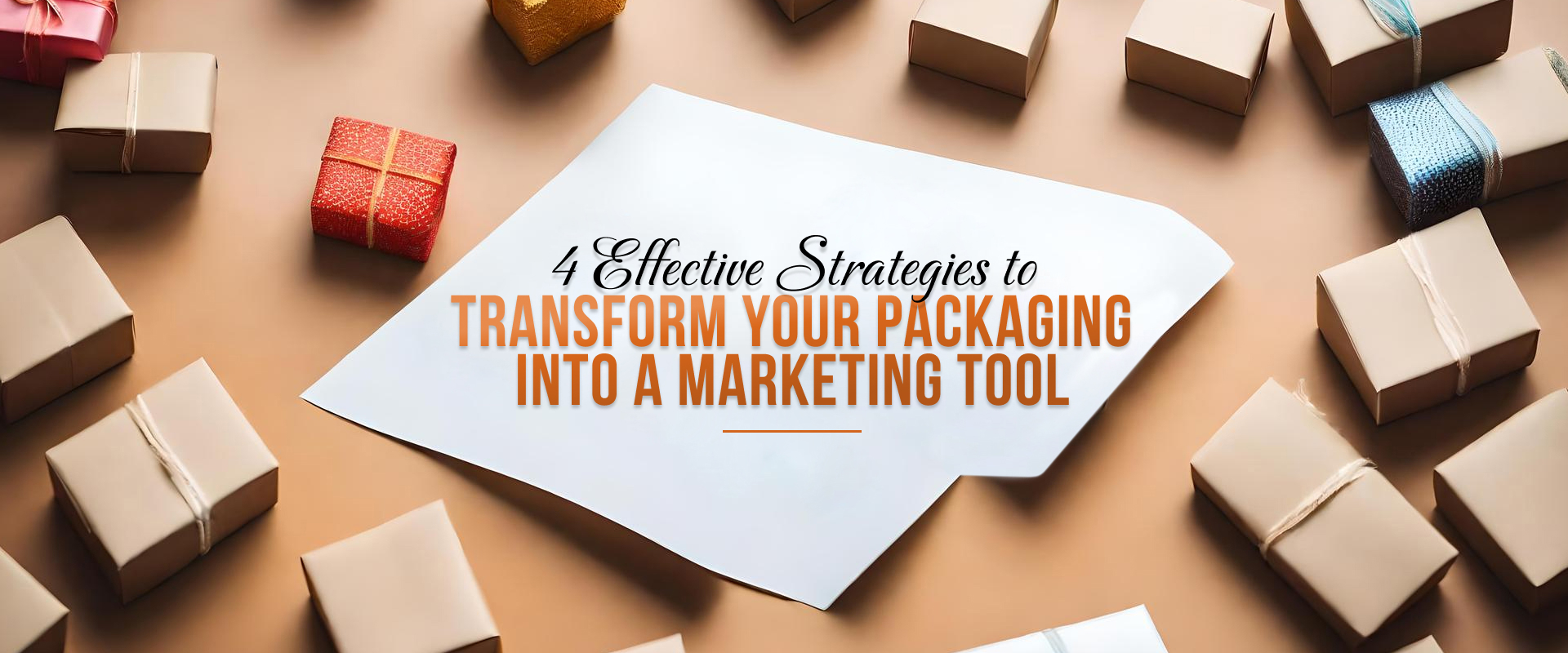 4 Effective Strategies to Transform Your Packaging into a Marketing Tool